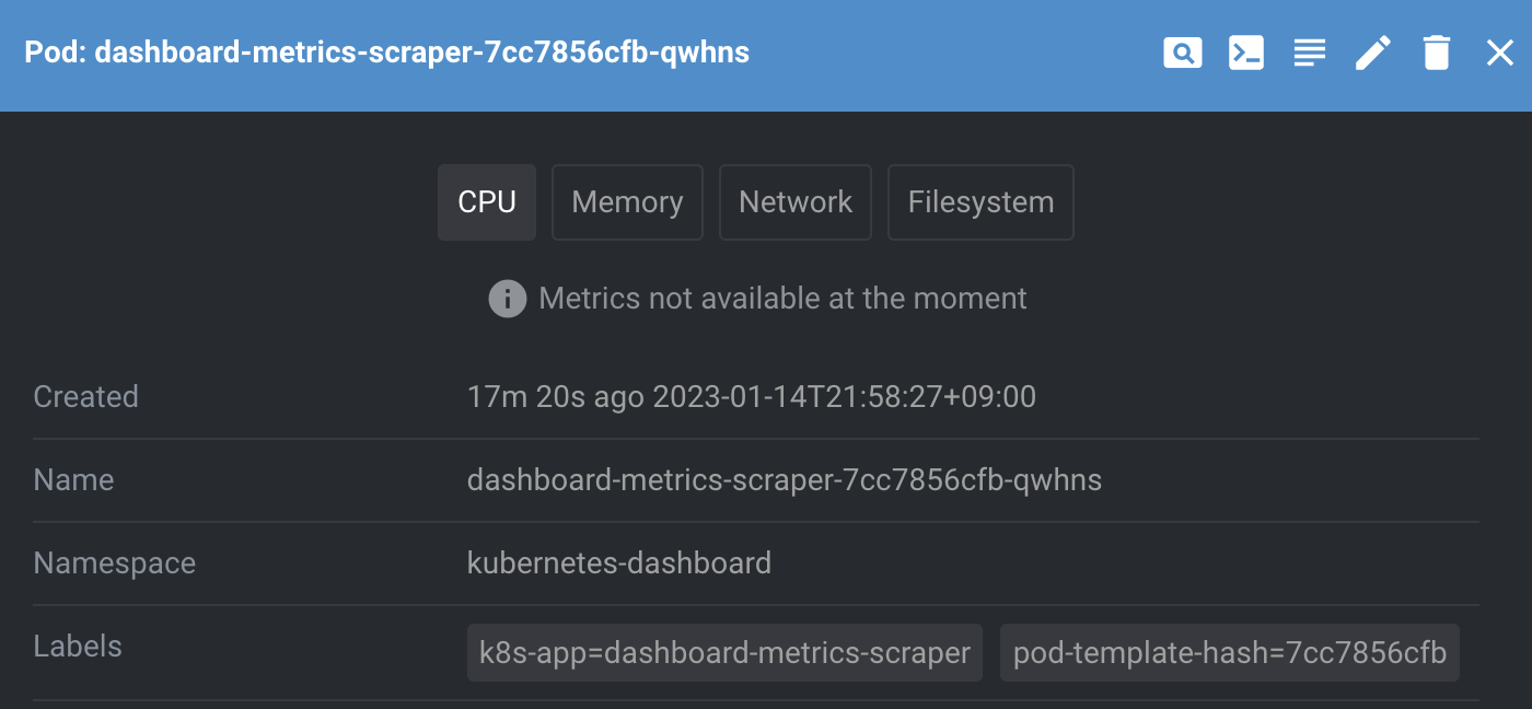 Openlens pod attach 버튼 보이지 않을 때 해결방법 - Cosmicboy notepad